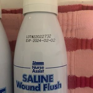 Nurse Assist | Other | Saline Wound Flush Sterile The Nurses Choice 9 ...